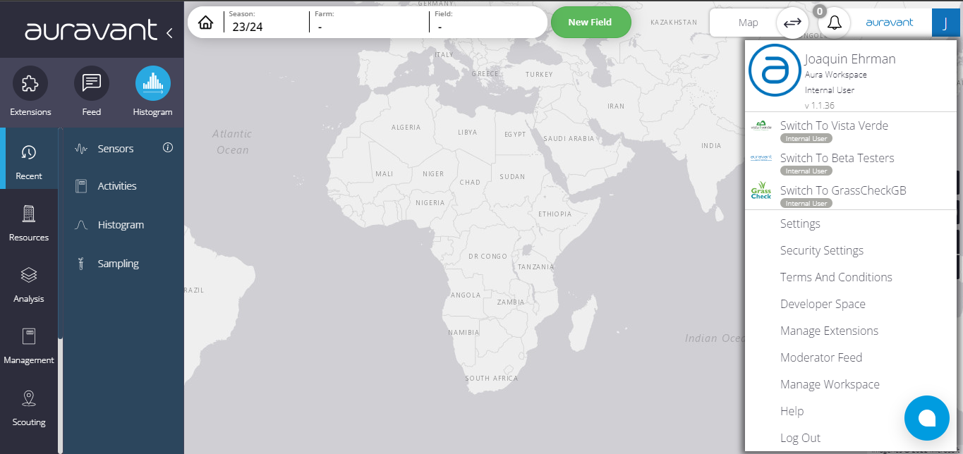 How to Create a Sampling Template for Your Users? - Auravant