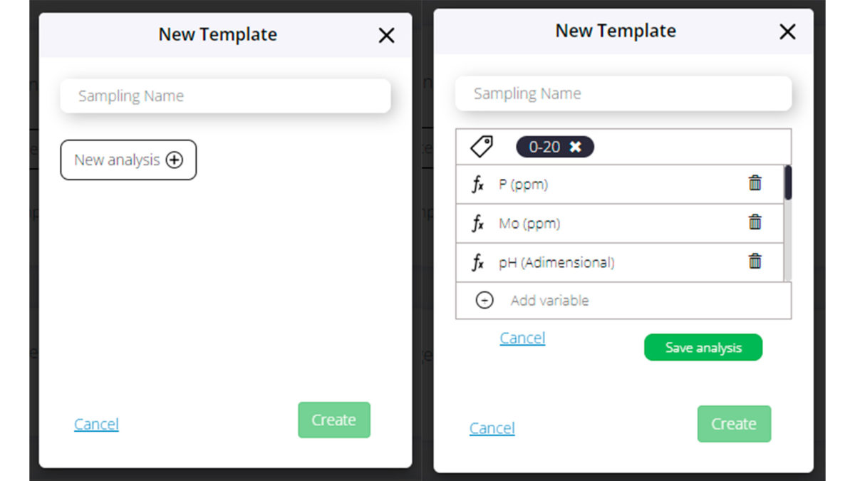 How to Create a Sampling Template for Your Users? - Auravant
